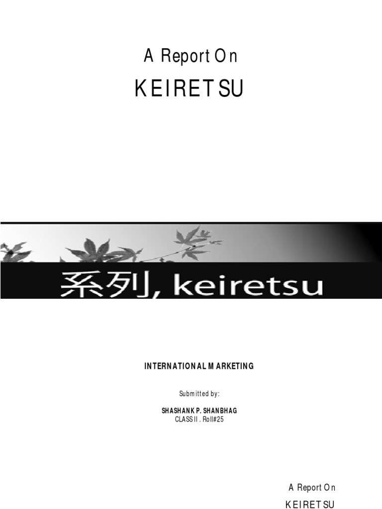 keiretsu | Companies Of Asia | Japan | Free 30-day Trial | Scribd
