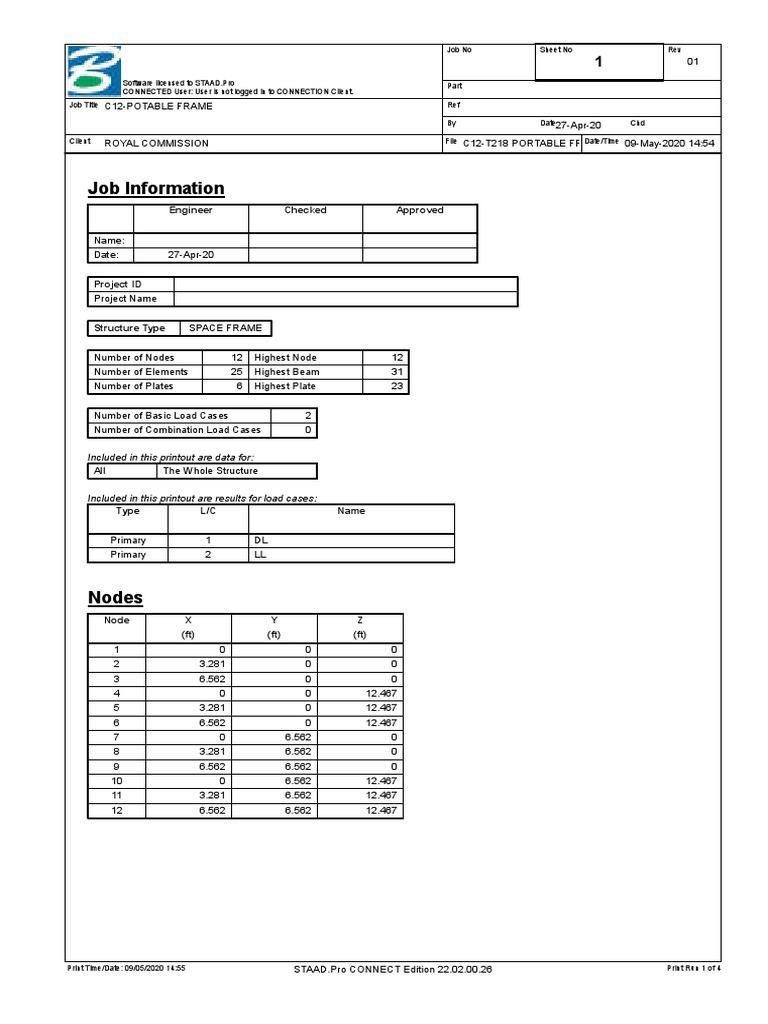 C12-T218 Portable Frame | PDF