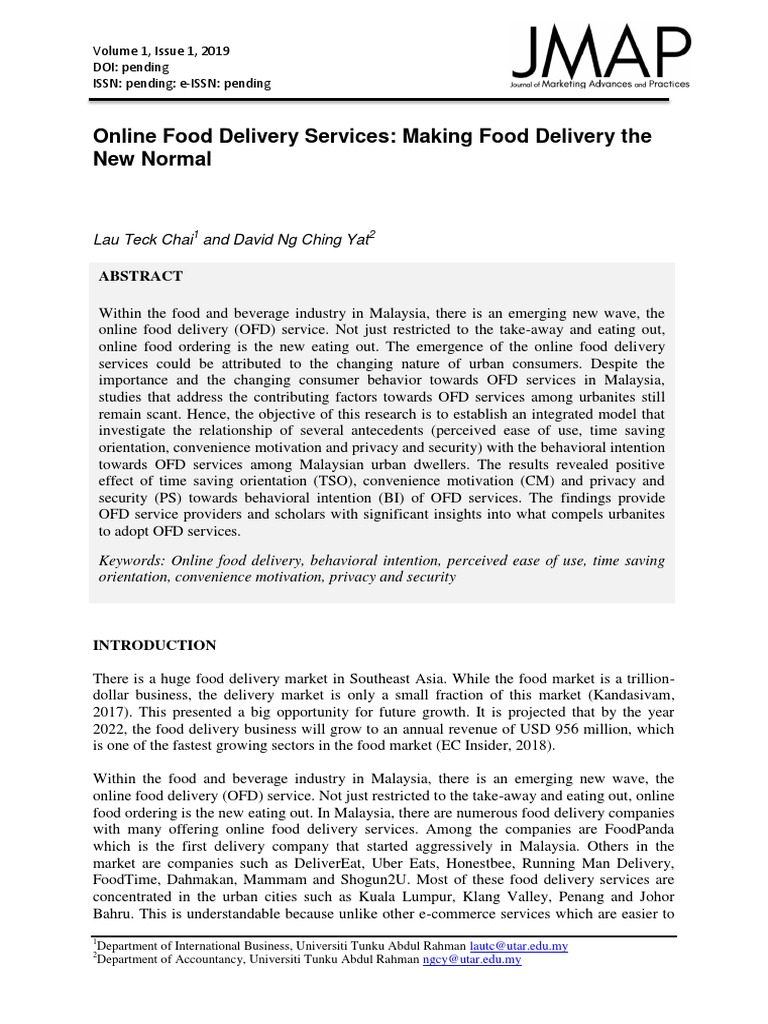 5 Online Food Delivery Services Making Food Delivery The New Normal ...