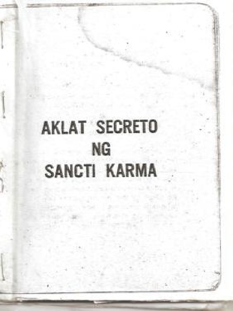 Libro Secreto NG Sancti Karma PDF | PDF