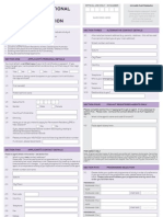 INTI International University College Application Form | PDF