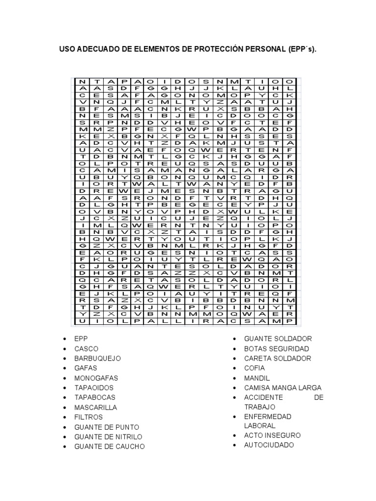 Campaña Uso de EPP´s | PDF