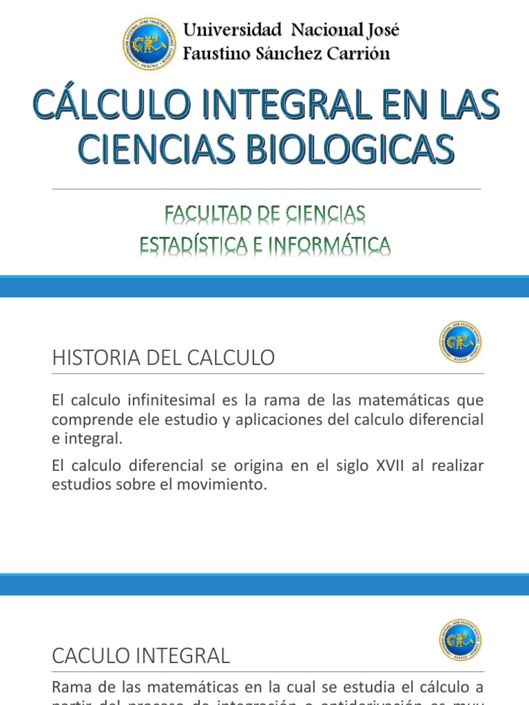Historia y Aplicaciones del Cálculo | PDF | Cálculo | Integral