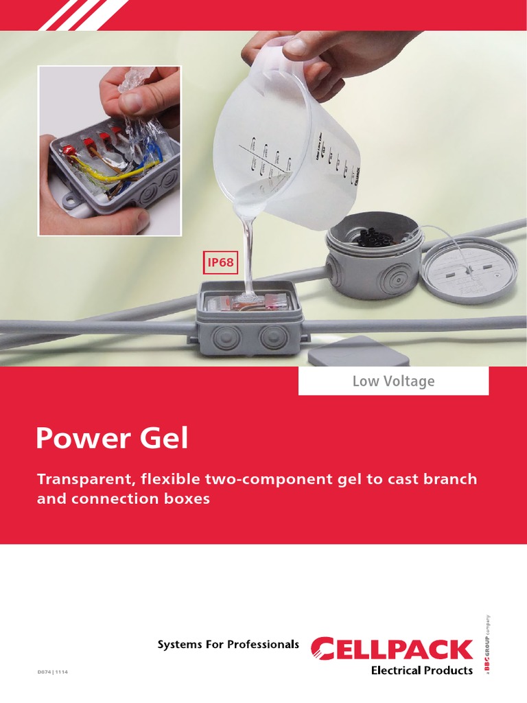 Power Gel: Transparent, Flexible Two-Component Gel To Cast Branch and ...