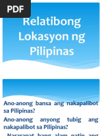 Lesson 2 Lokasyong Bisinal at Insular | PDF