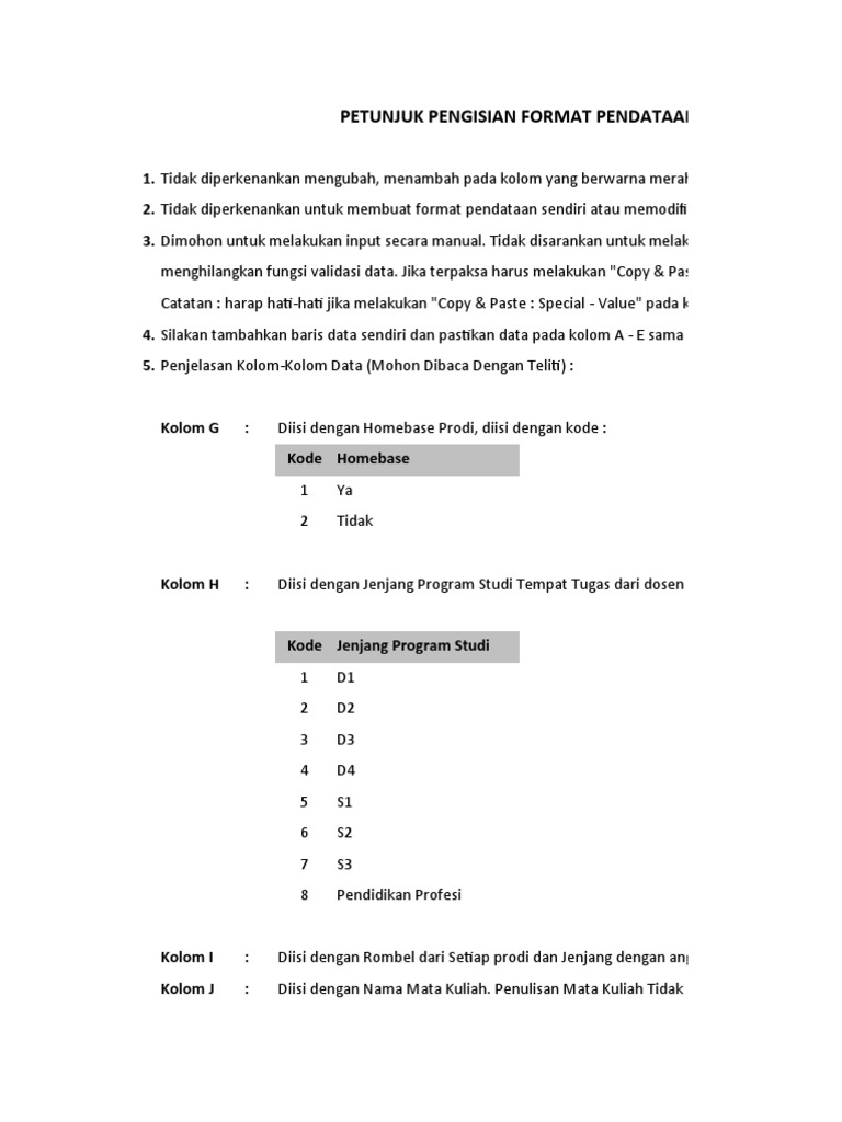 Template Tugas Dosen | PDF