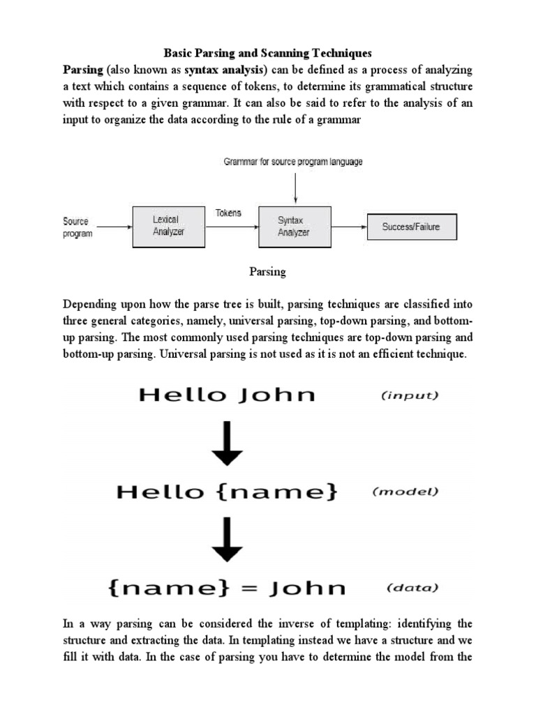 Basic Parsing Techniques | PDF | Parsing | Formalism (Deductive)