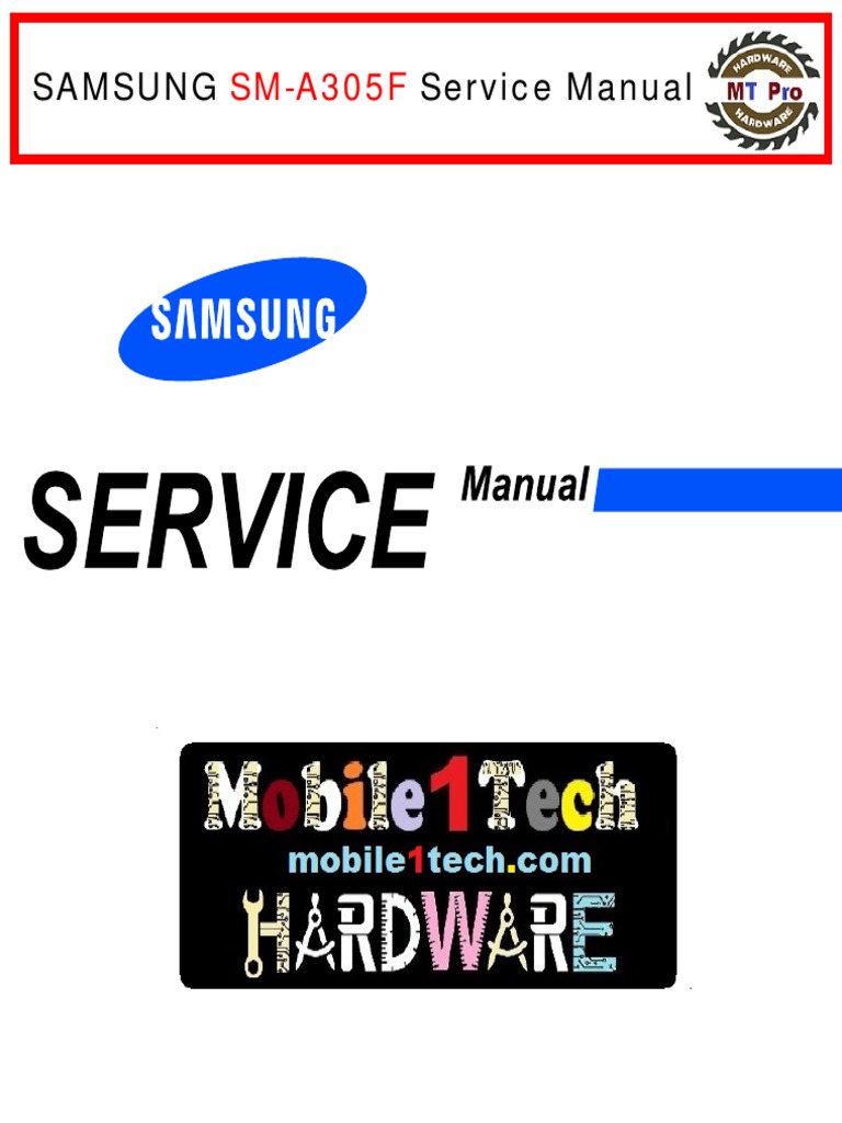 SM-A305F: Samsung Service Manual | PDF | Telecommunications Engineering ...