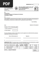 Membership EIZ Applications Form 10 | PDF | Business