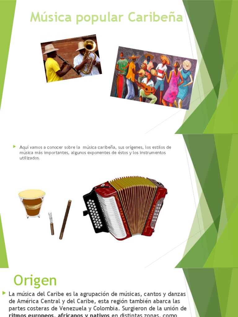 Ritmos Caribeños: Orígenes y Estilos | PDF | Reggae | Musica Popular