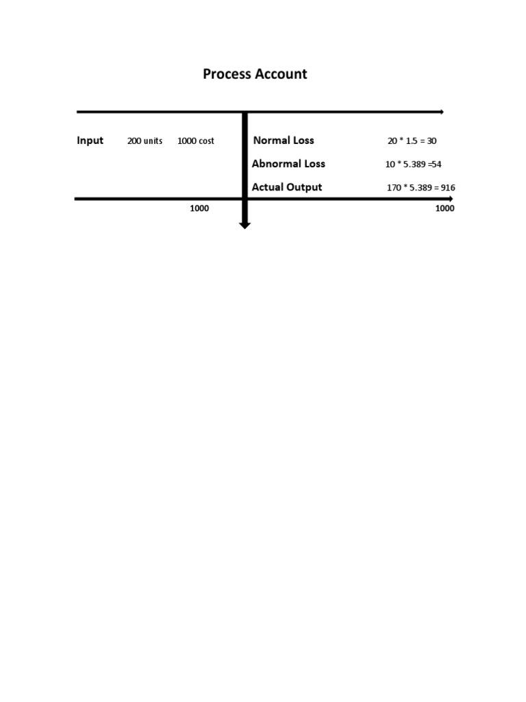 Process Account | PDF