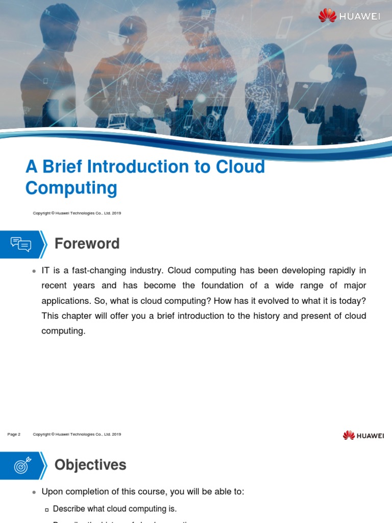 01 A Brief Introduction To Cloud Computing | PDF | Cloud Computing ...