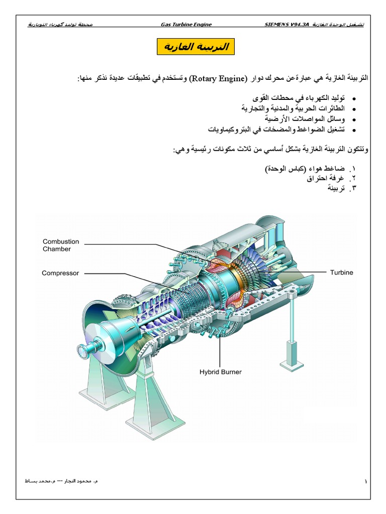 01 Gas Turbine 1 Pdf Pdf
