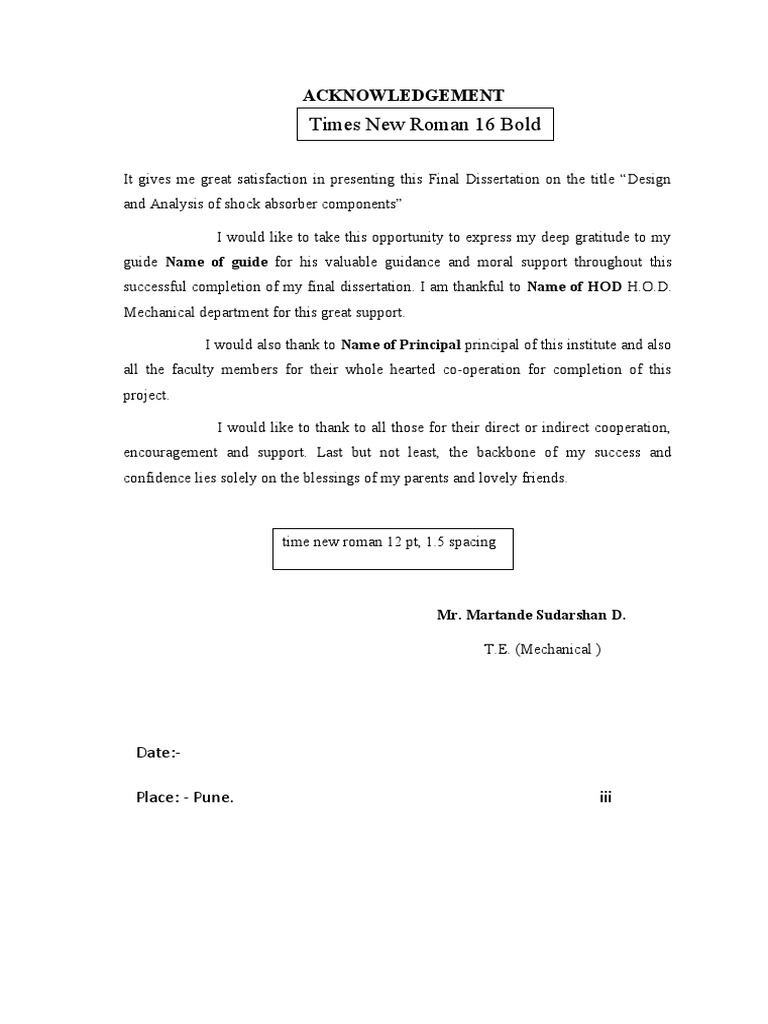 3 Acknowledgement and Abstract | PDF