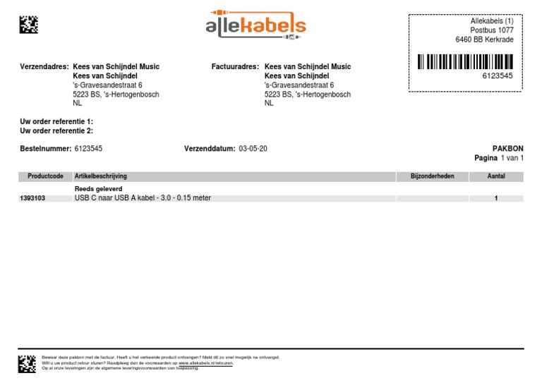 Pakbon 6123545 | PDF