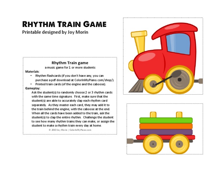 Rhythm Train Game PDF | PDF