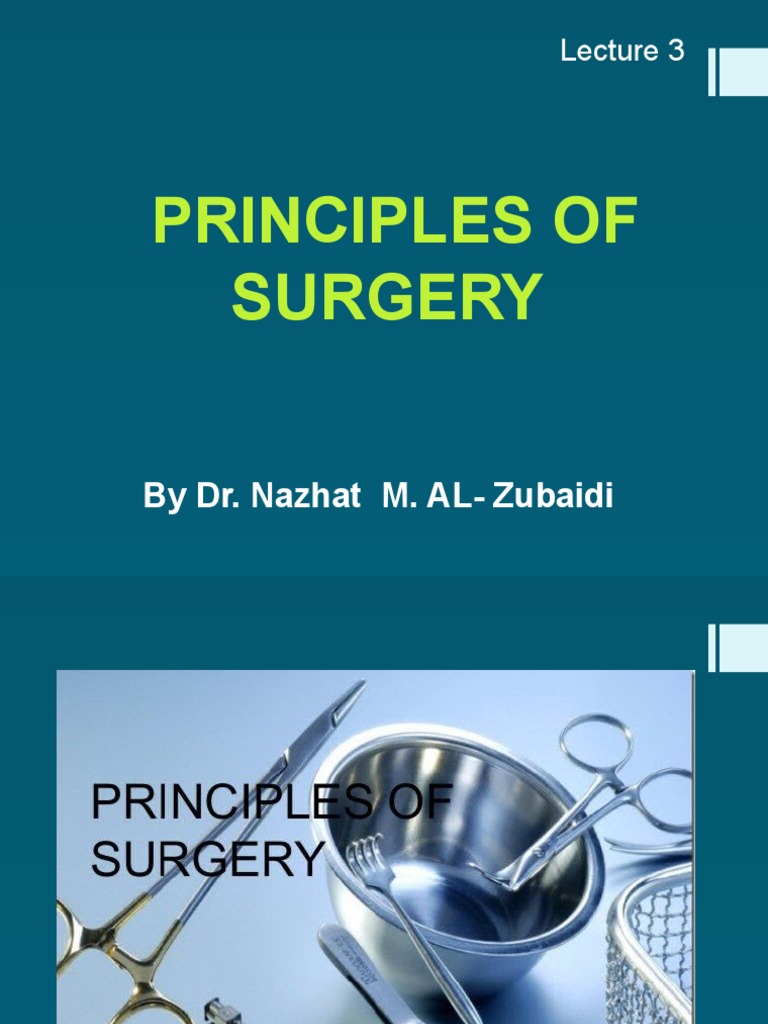 Principles of Oral Surgery | PDF
