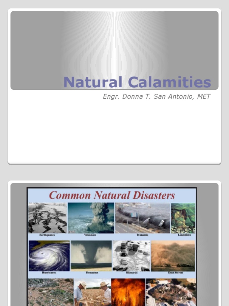 Understanding Natural Calamities | PDF | Earthquakes | Volcano