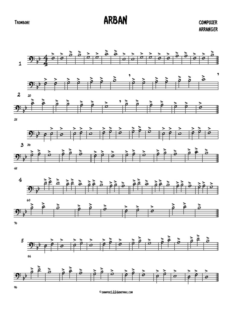 ARBAN - Trombone PDF | PDF