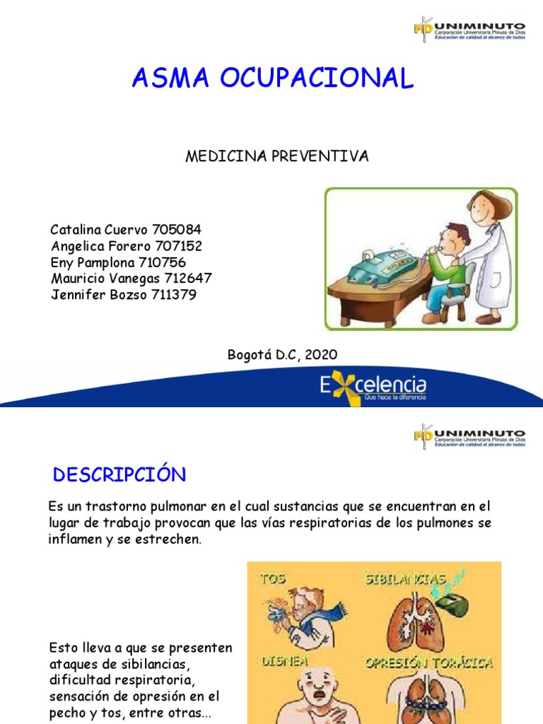 Asma Ocupacional | PDF | Asma | Rtt