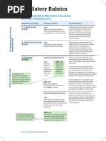 AP U.S Government and Politics: Scoring Rubric | PDF | Evidence | Thesis