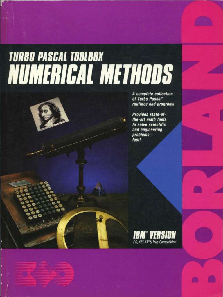Turbo Pascal Numerical Methods Toolbox 1986 PDF | PDF | Eigenvalues And ...