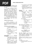 Tos Cdi | PDF | Criminology | Forensic Science