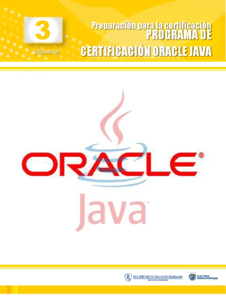 1 Certificaciones Oracle Java B | PDF | Páginas del servidor Java ...