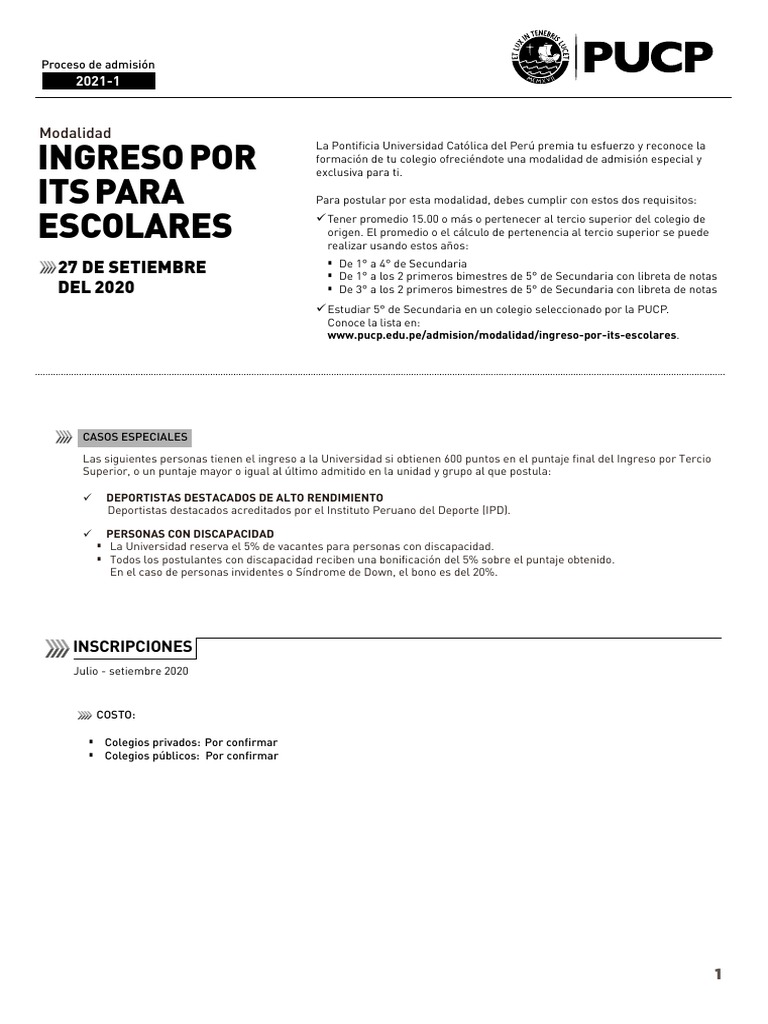 Its 2021 PDF | PDF | Ingeniería | Escuelas