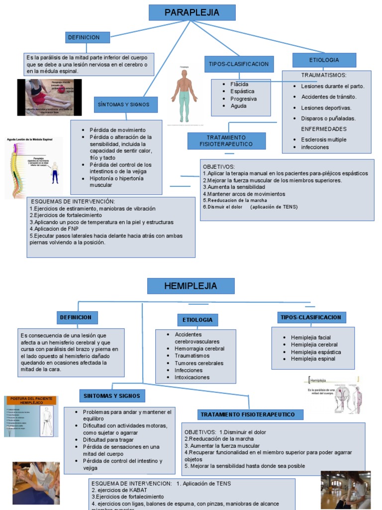 Hemiplejia y Paraplejia | PDF | Neurología | Epidemiología