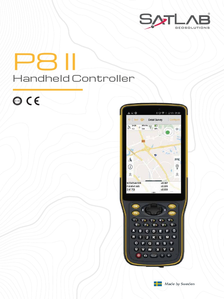 P8 II Handheld Controller Overview | PDF | Bluetooth | Wi Fi