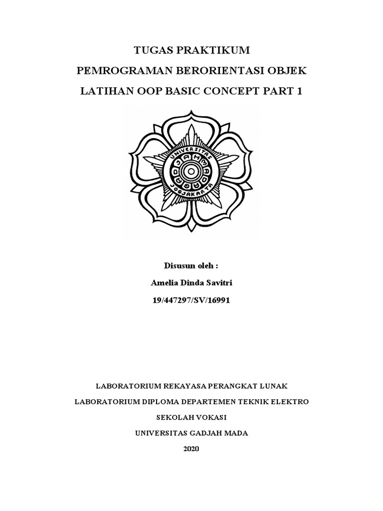 Latihan OOP Basic Concept Part 1 | PDF