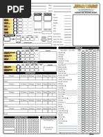 Fillable Pathfinder 2e Character Sheet | PDF | Gary Gygax Games | Entertainment