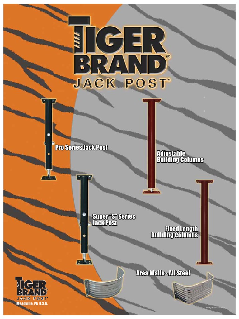 Jack Posts | PDF | Screw | Column