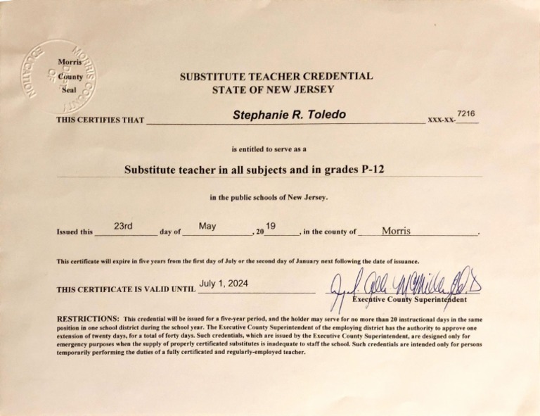 Sub Cert | PDF