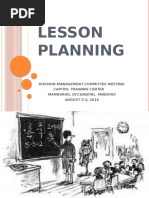 Lesson Planning Powerpoint | PDF | Lesson Plan | Teachers