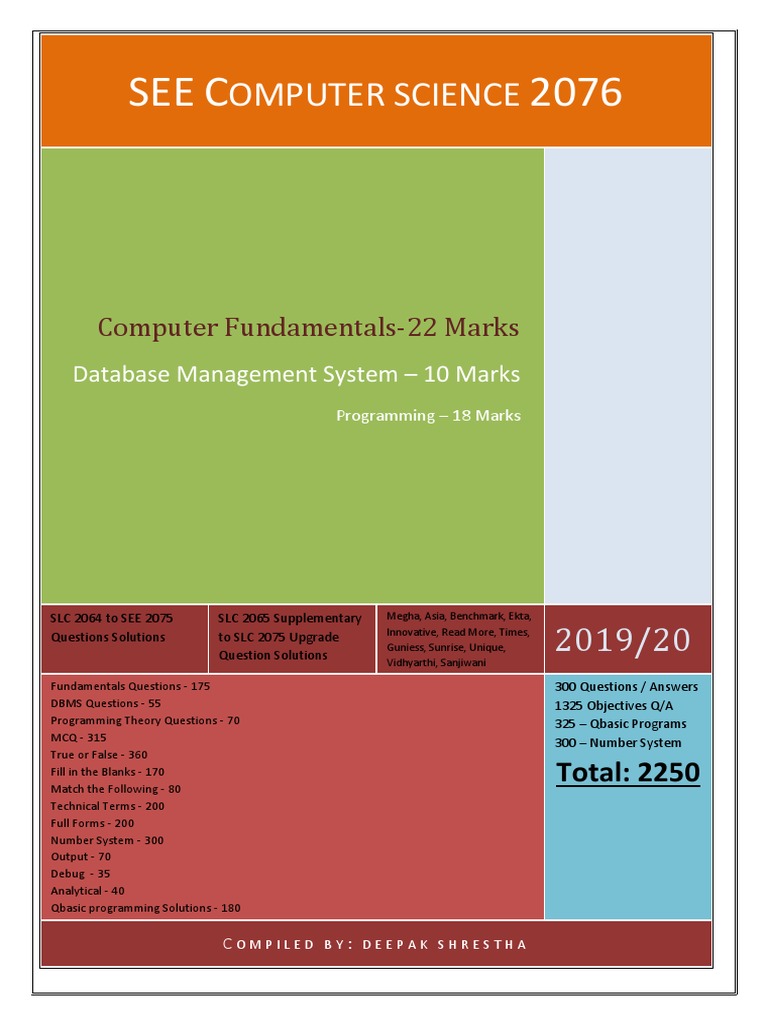 SEE C 2076: Omputer Science | PDF | Transmission Medium | Network Topology