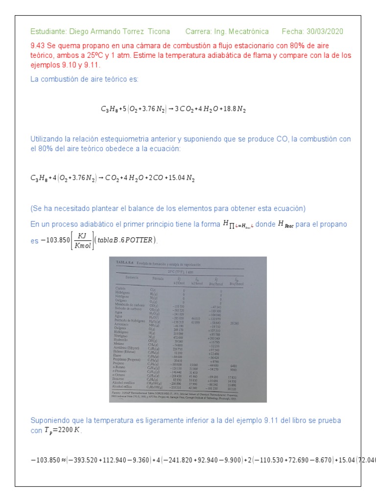 Problema Termica CORREGIDO | PDF | Ciencia y matemáticas