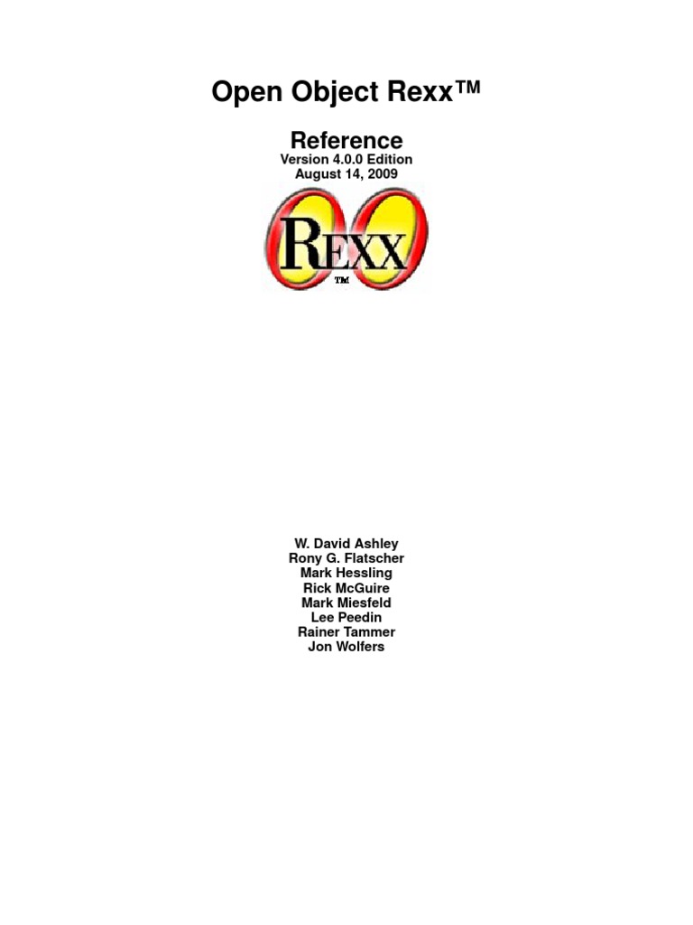 Rexxref | Download Free PDF | Class (Computer Programming) | Inheritance (Object Oriented ...