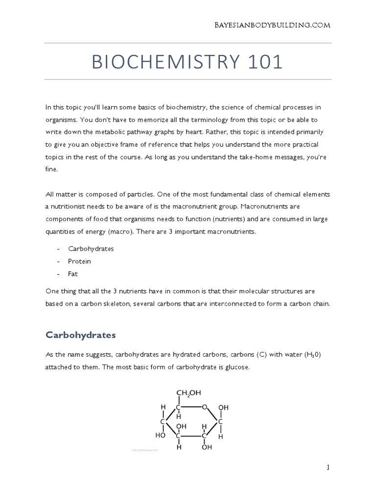 Biochemistry 101 PTC8 PDF | PDF | Citric Acid Cycle | Diet & Nutrition