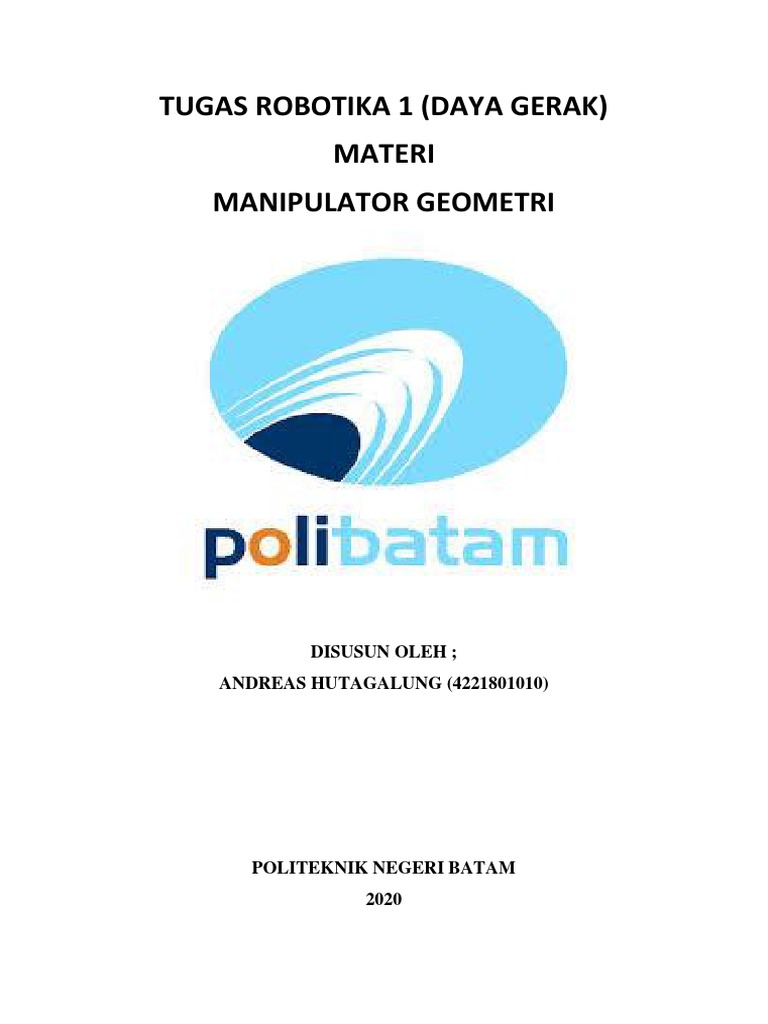 Manipulator Geometri Robot | PDF