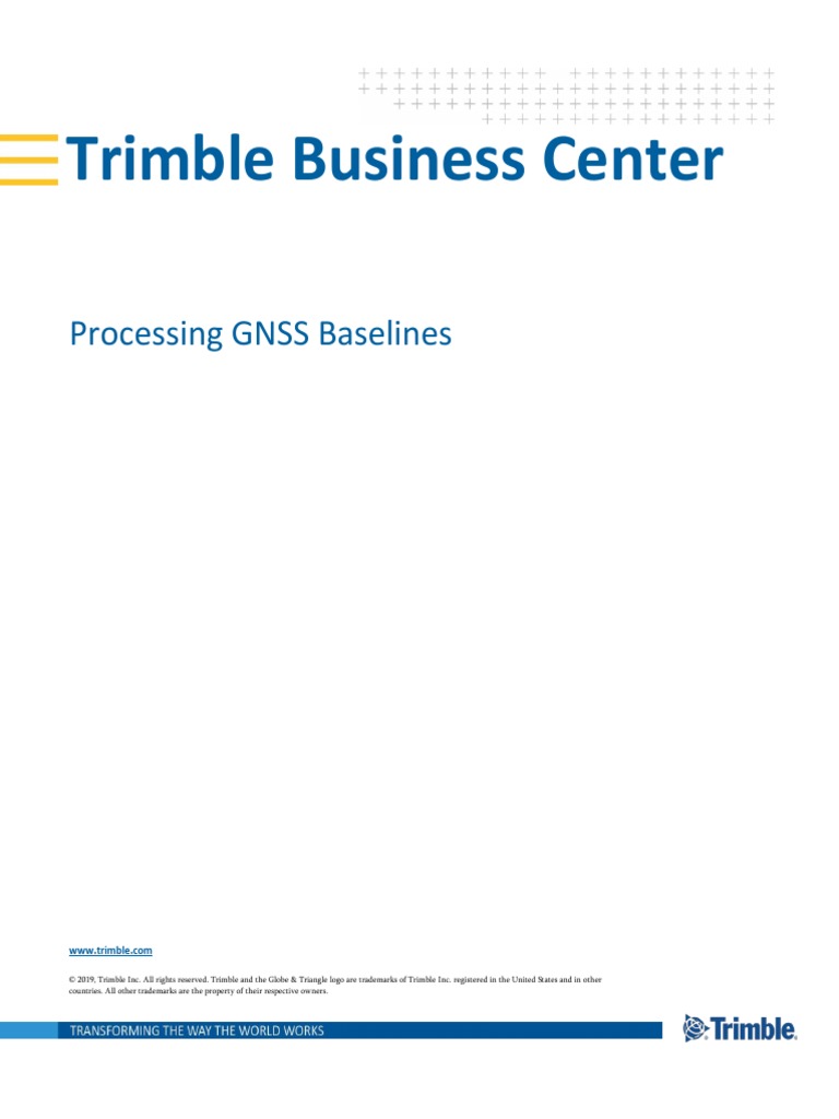 Processing GNSS Baselines | PDF | Computer File | Software