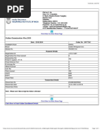 National Pension Scheme (NPS) Receipt | PDF