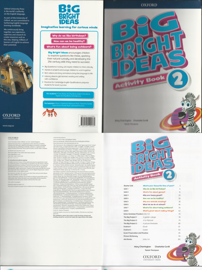 BIG BRIGHT IDEAS Activity Book 2 | PDF
