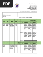 Pmes 2024 2025 | PDF | Learning | Lesson Plan
