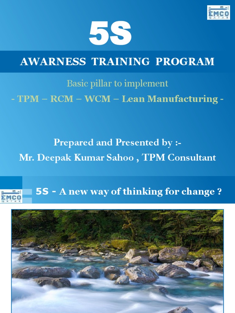 Awarness Training Program: Basic Pillar To Implement | PDF | Tools ...