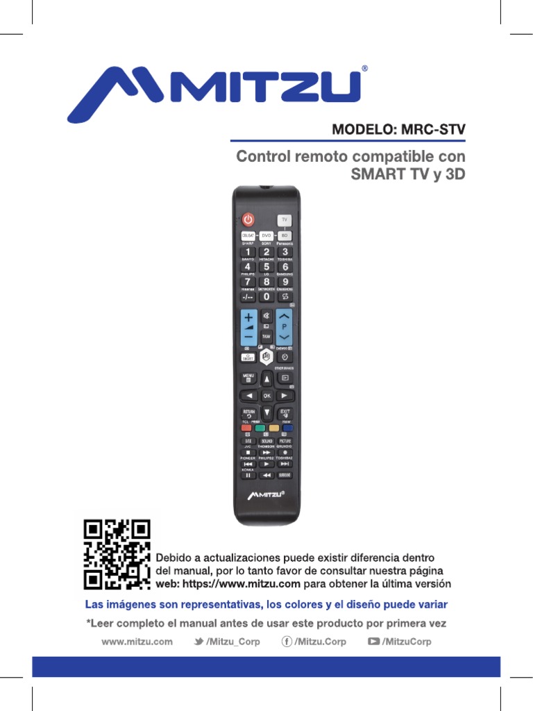 Manual Control Universal Mitzu | PDF