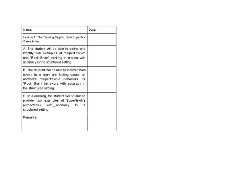 Superflex 1 - Rock Brain PDF | PDF