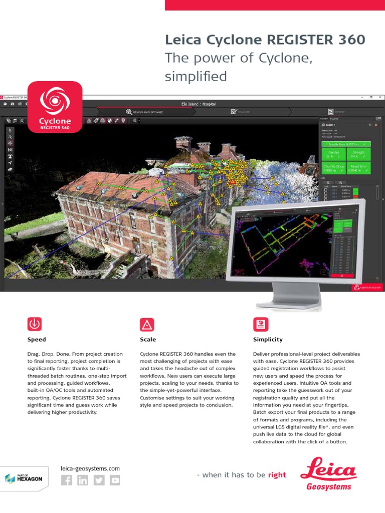 Leica Cyclone REGISTER 360 0919 DS | PDF | Computing | Software