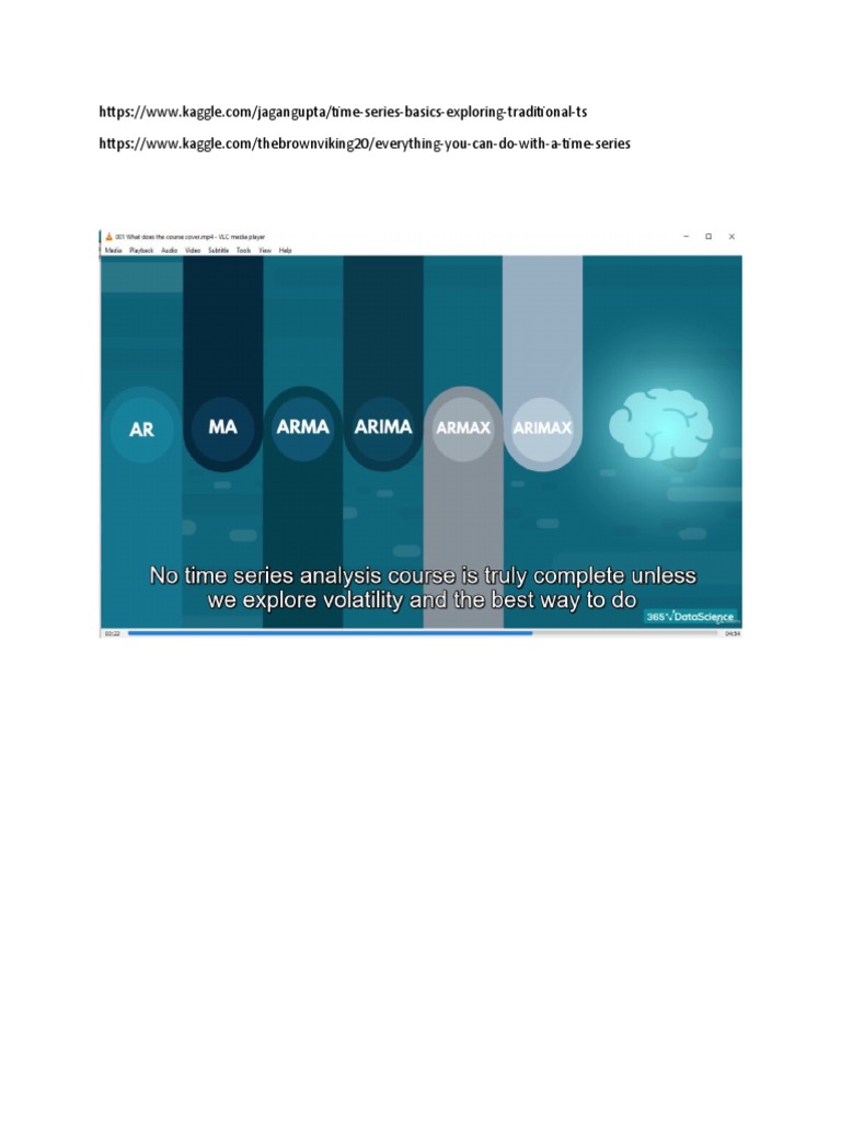 Yousef Time Series Analysis in Python 2020 | PDF | Autoregressive Integrated Moving Average ...
